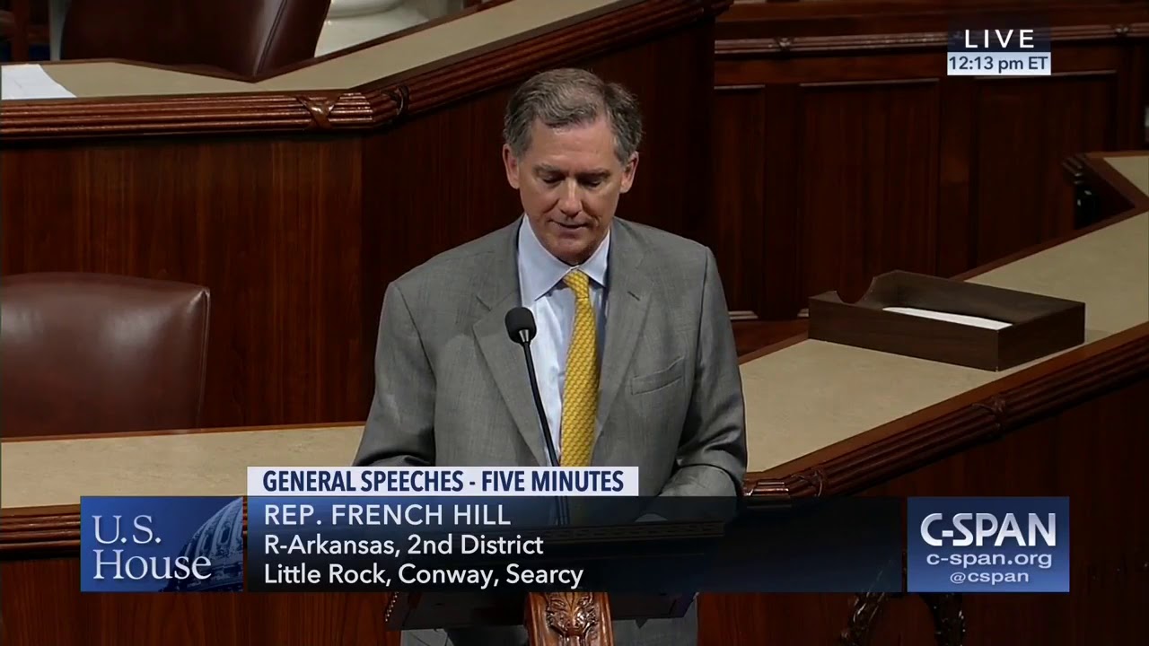 Rep. Hill Honors Mr. Tom Foti - YouTube