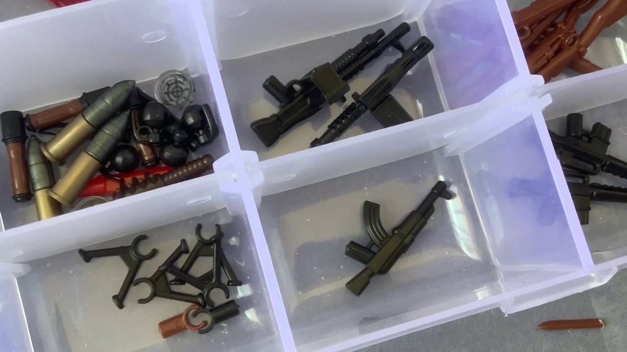 My Brickarms Elements and Weapons Collection Review - YouTube