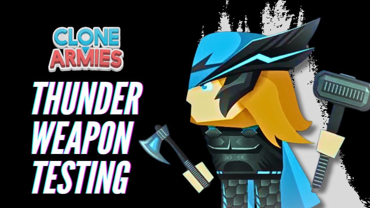 New Unit I THUNDER I Weapon Testing - YouTube