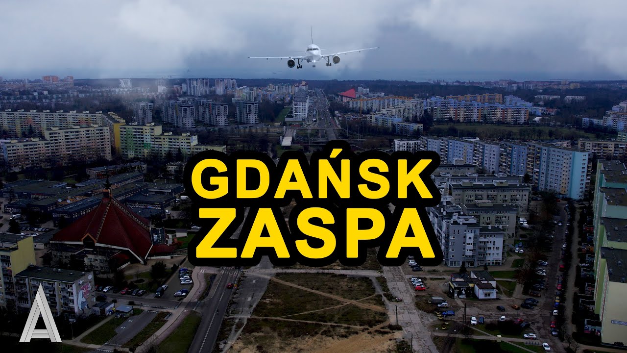 Gdańsk Zaspa - Lotnicza Dzielnica - YouTube