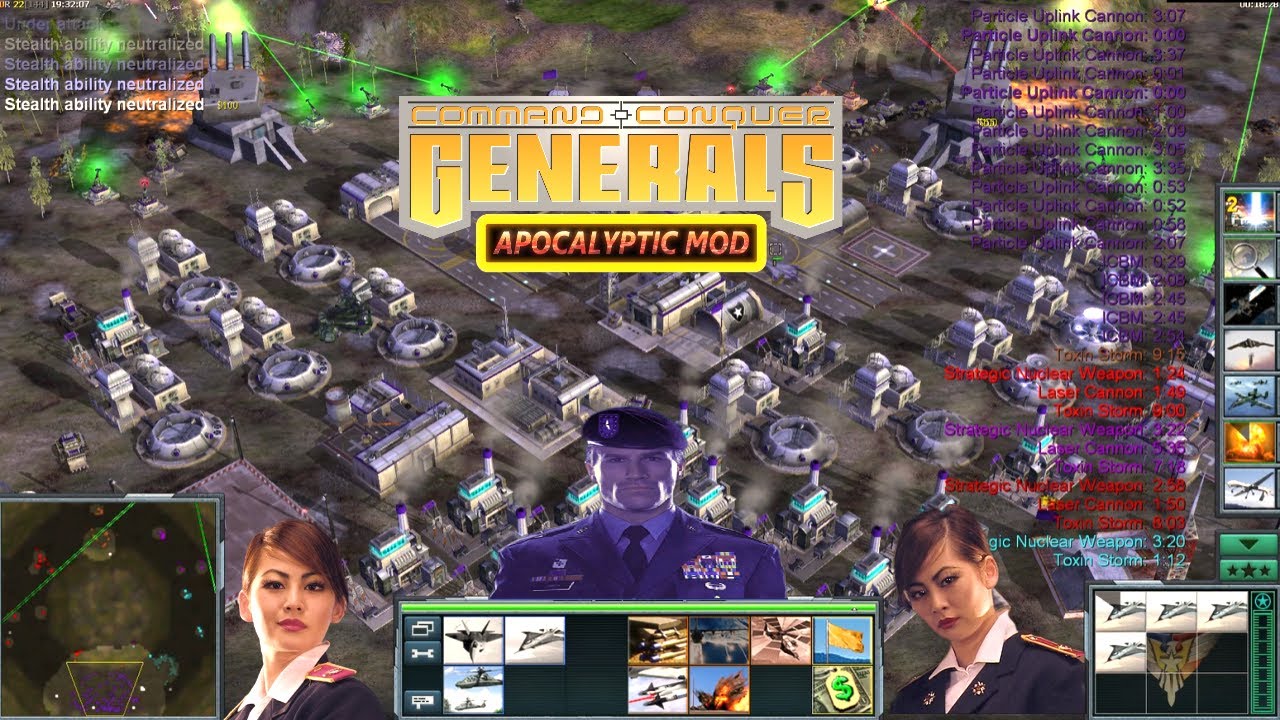Supreme Commander vs 7 Bosses. SW war! C&C Generals Zero Hour ...