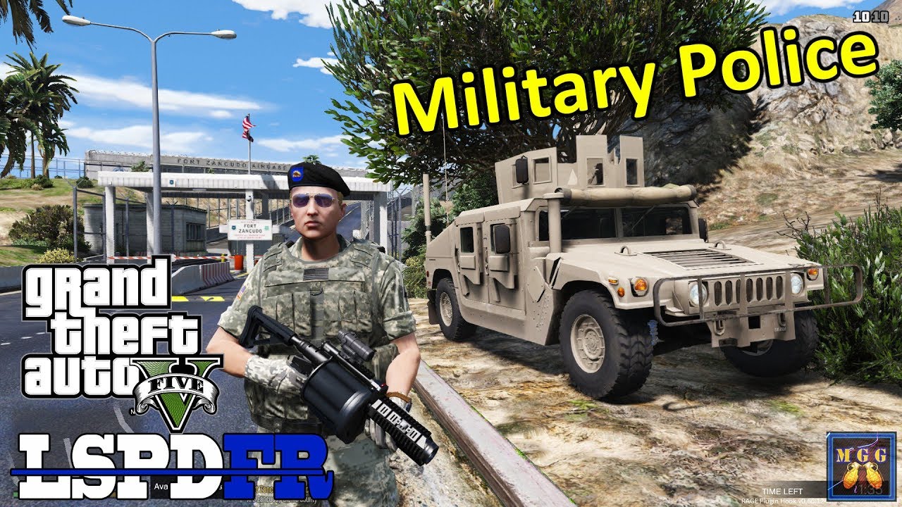 Up-Armored Humvee Military Police Patrol | GTA 5 LSPDFR Episode 364 ...