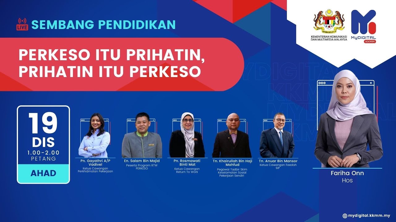 PERKESO Itu Prihatin, Prihatin Itu PERKESO - YouTube