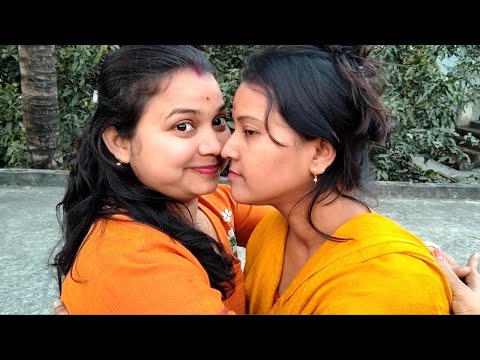 nose to nose rubbing challenge || #shampabiswas
