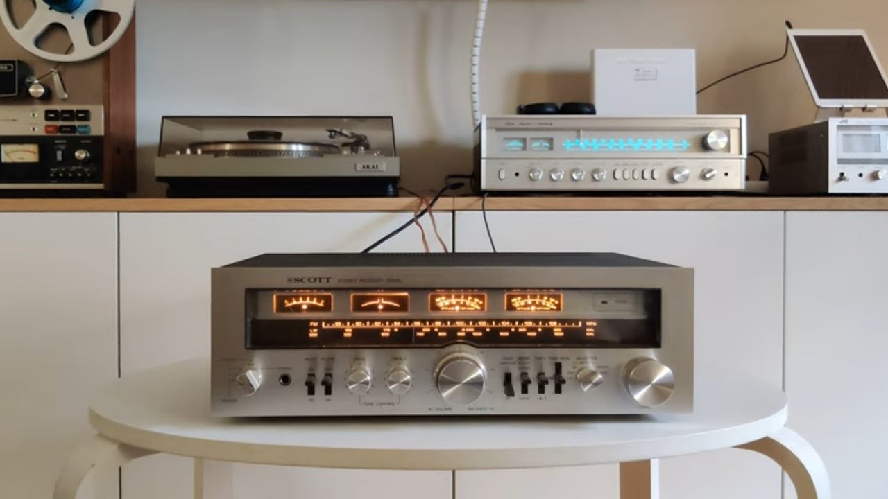 Scott 350RL 🎦 ️ Solid State Stereo Receiver year 1️⃣9️⃣7️⃣8️⃣ - YouTube