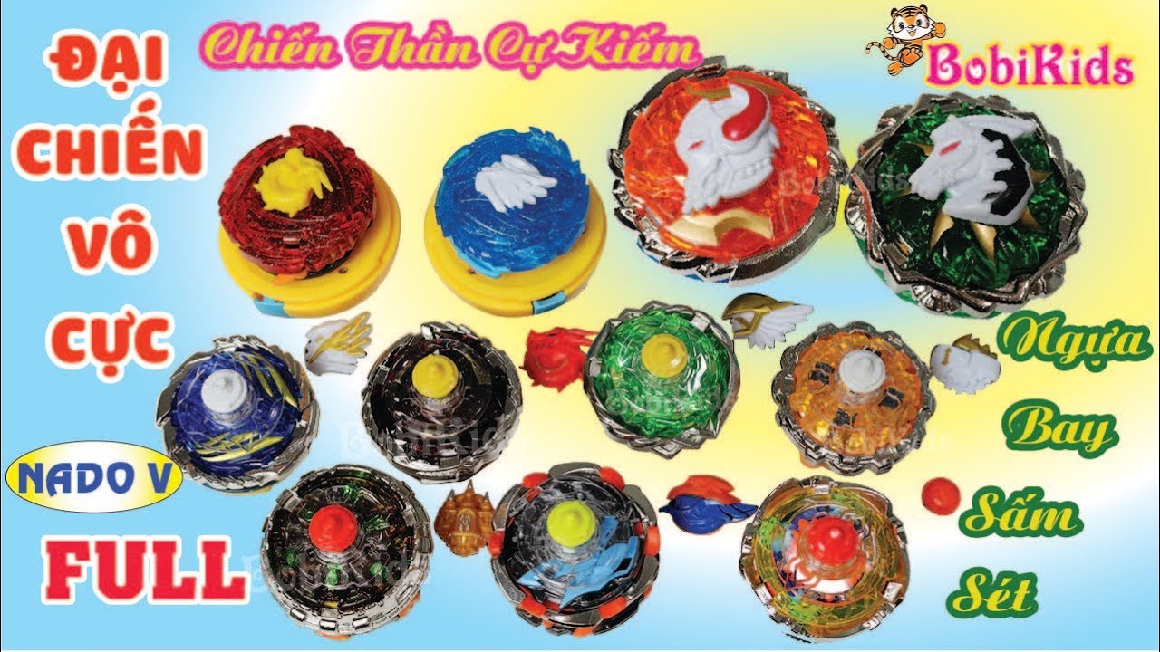 INFINITY NADO 5 - FULL Nado V ️ Chiến Thần Cự Kiếm, Ngựa Bay Sấm Sét ️ ...