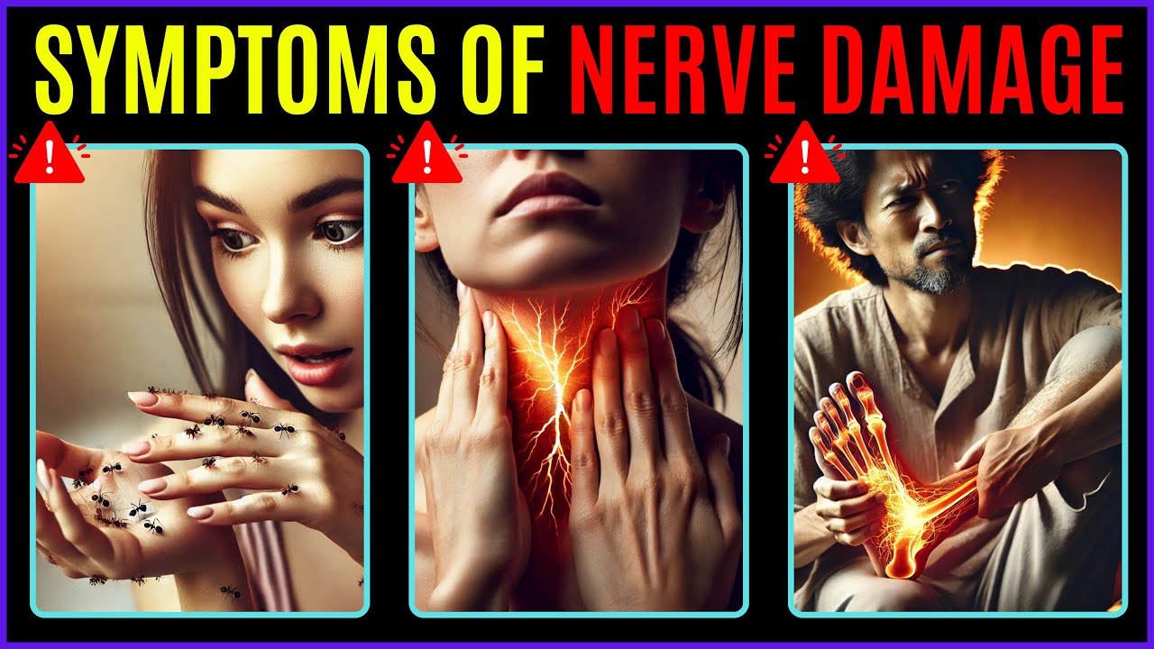Nerve Damage Symptoms (DON'T IGNORE These Symptoms OF Nerve Damage ...
