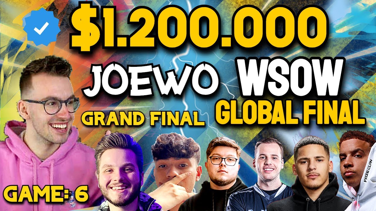 *GRAND FINAL* WARZONE 2.0 Joewo $1.2M World Series of Warzone WSOW ...