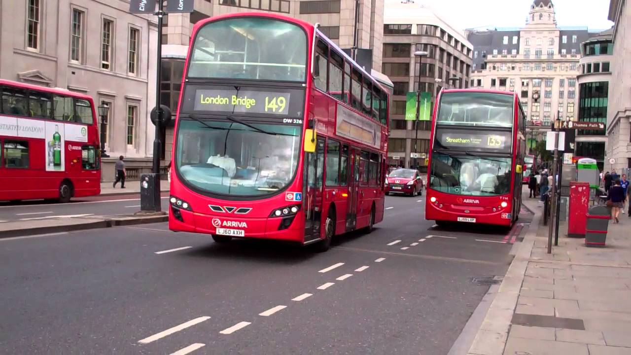 Arriva London Route 149 DW326 LJ60AXH Gemini VDL Tottenham (AR) - YouTube