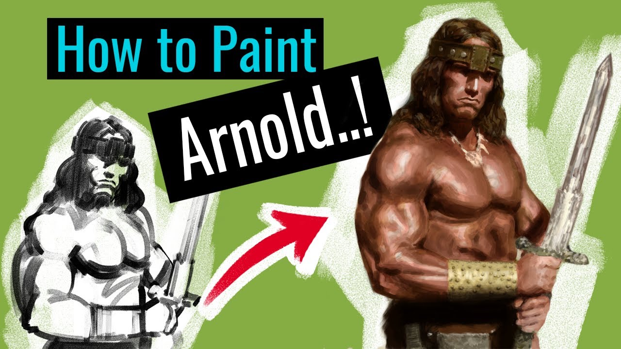 Drawing Arnold Part 2[Digital painting][2021] - YouTube