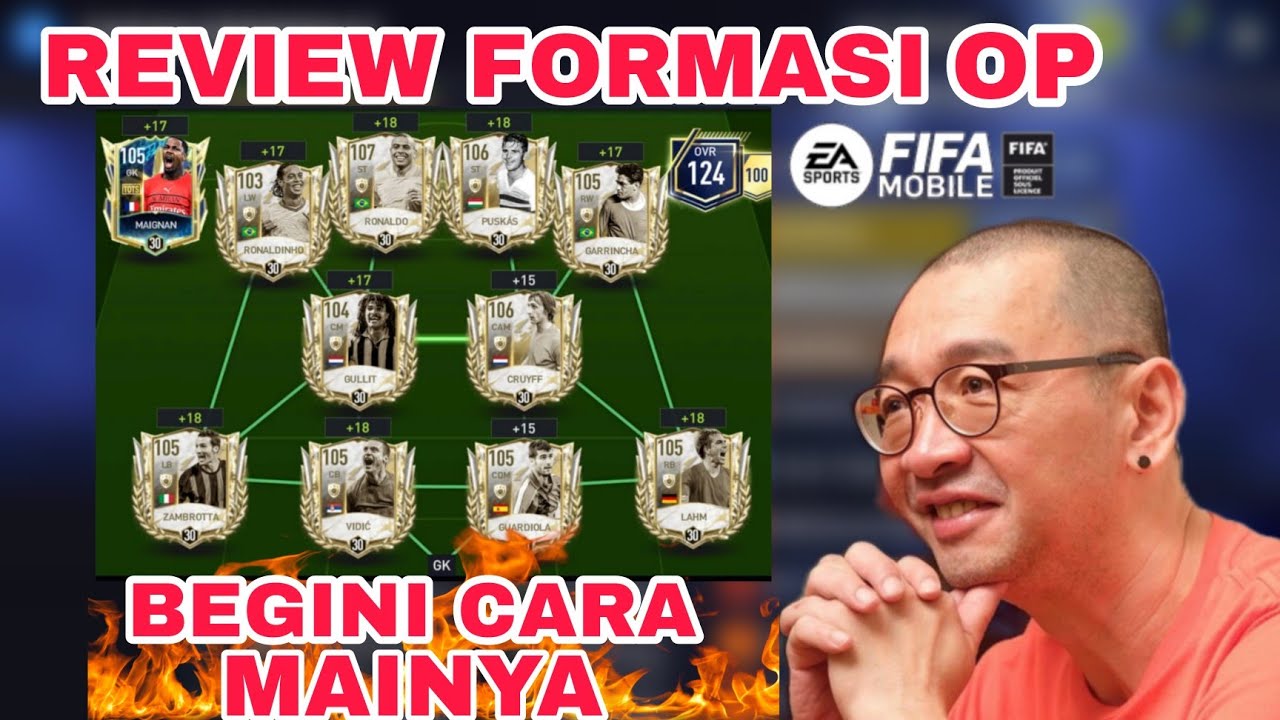 REVIEW FORMASI 424 BEGINI CARA MENYERANG&BERTAHAN |FIFA MOBILE 22 ...