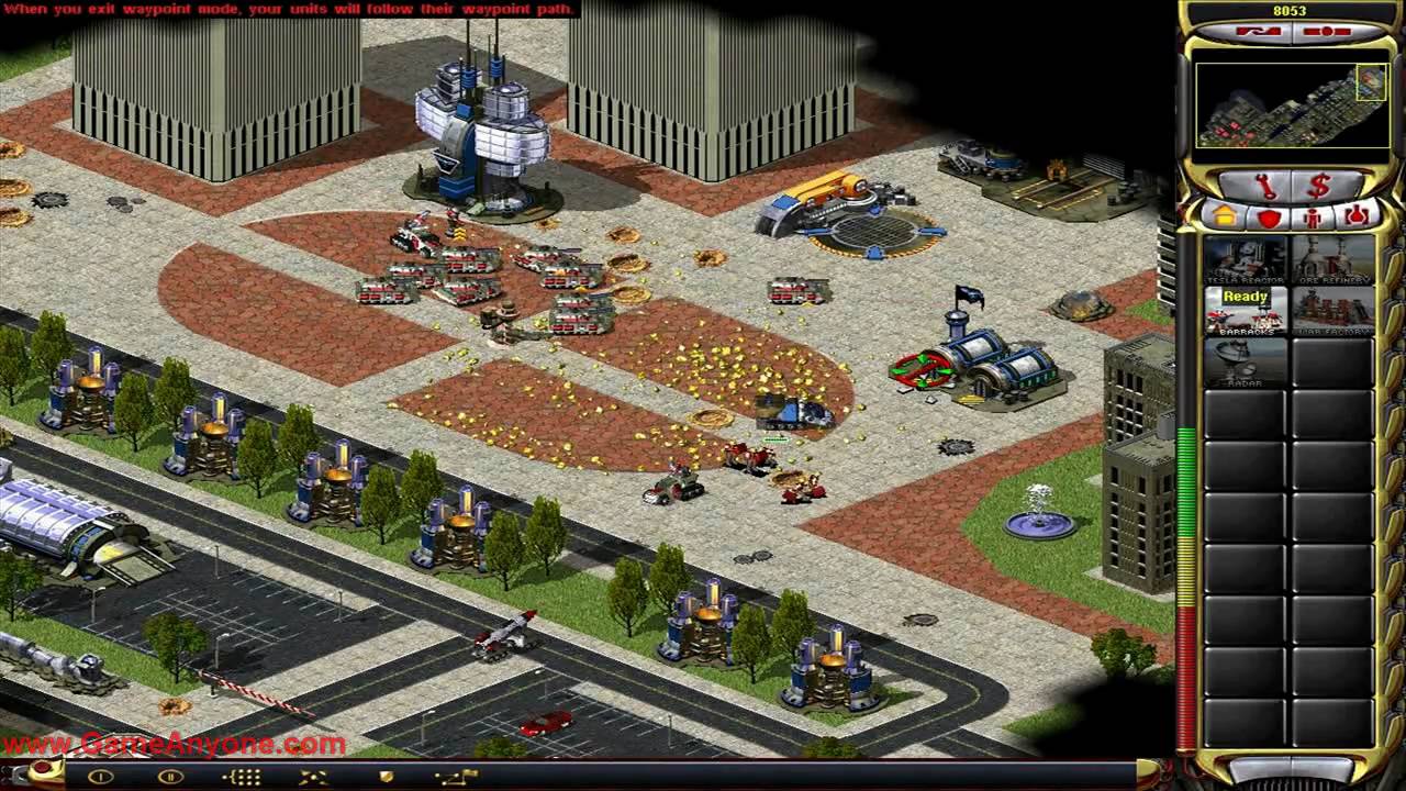 C&C Red Alert 2 Hard - Soviet - Operation: Big Apple 2/2 - YouTube