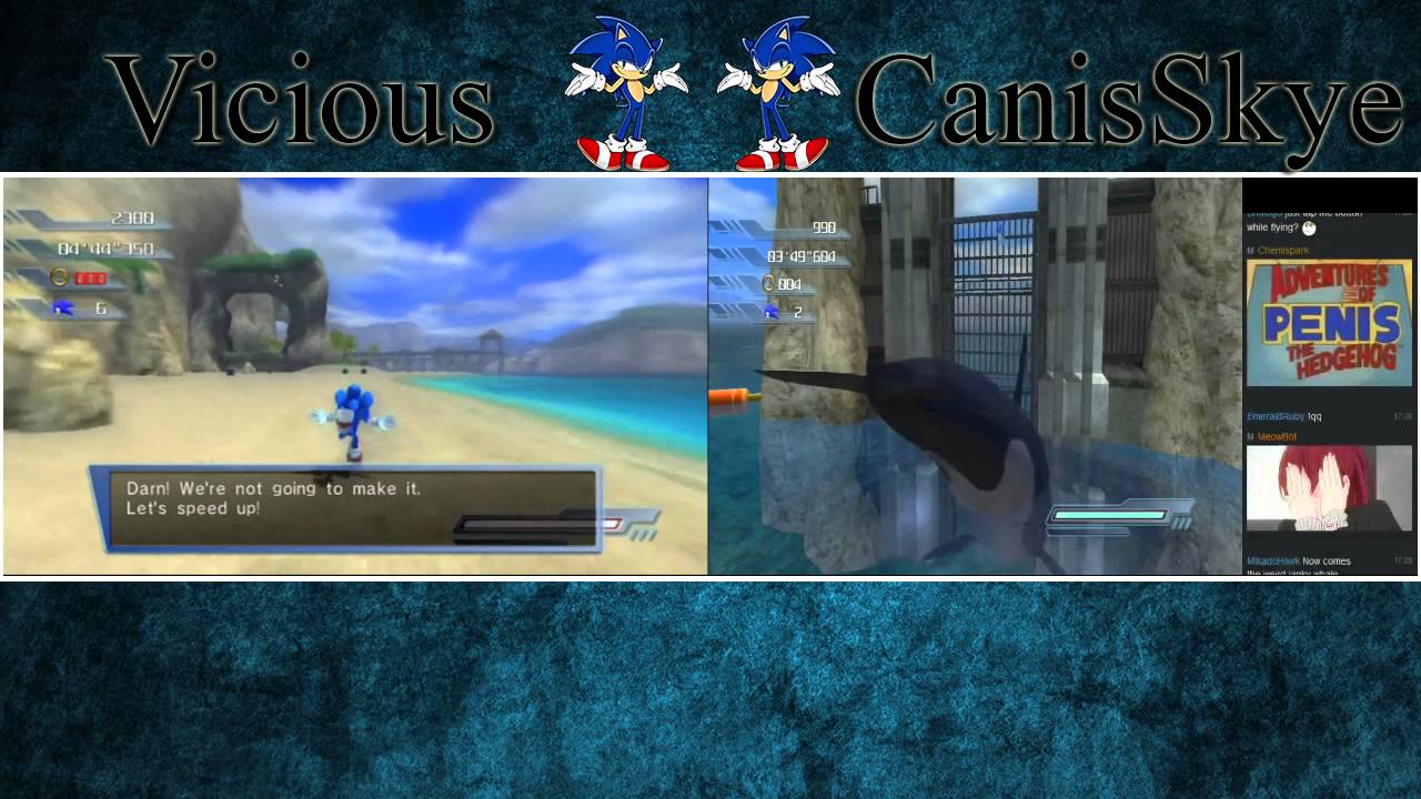 Sonic '06 Race CanisSkye VS Vicious Part 2 - YouTube
