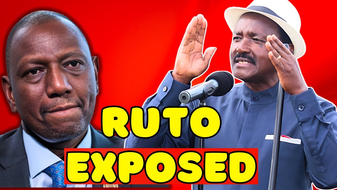 TOTAL CHAOS! RUTO MUST GO CHANTS FURIOUS KALONZO MUSYOKA BLASTS RUTO ...