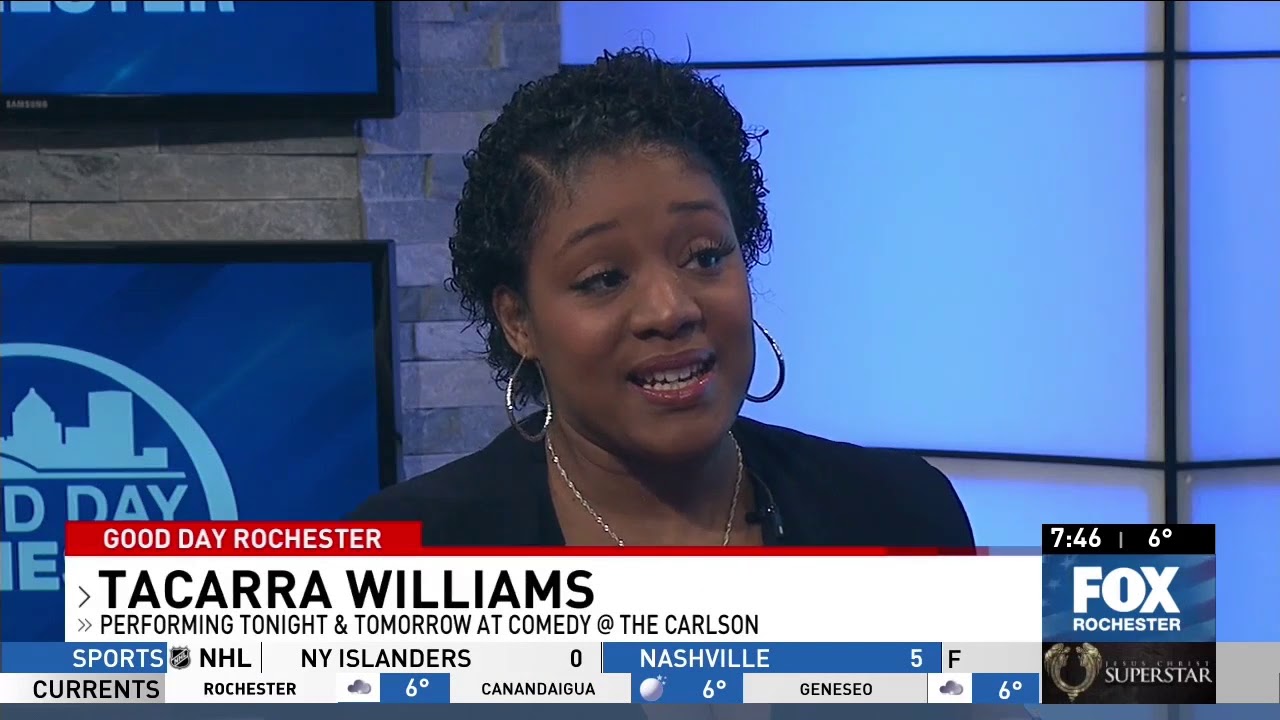 Tacarra Williams on Good Day Rochester Part 1 - YouTube