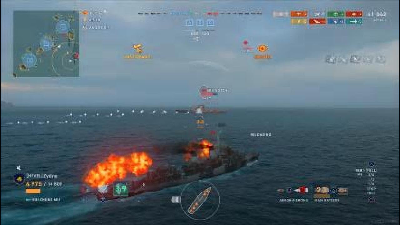 DDs, Carrier, Caps, All Mine (Mostly) . World of Warships Legends - YouTube