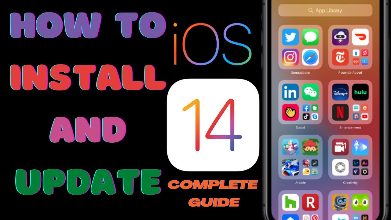 How to install iOS 14 | easiest way | Apple Tech World - YouTube
