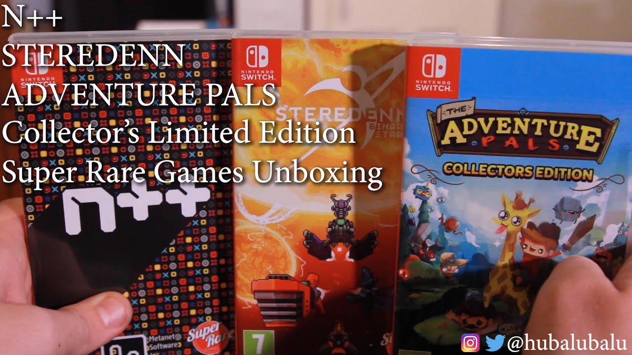 Super Rare Games #8 #9 & #10 Collector's Limited Edition Nintendo ...