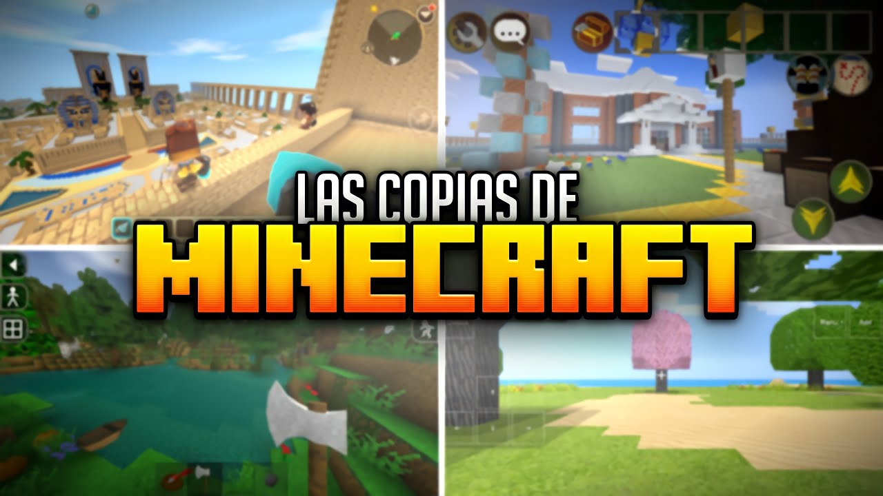 Las COPIAS más IMPORTANTES de MINECRAFT - YouTube