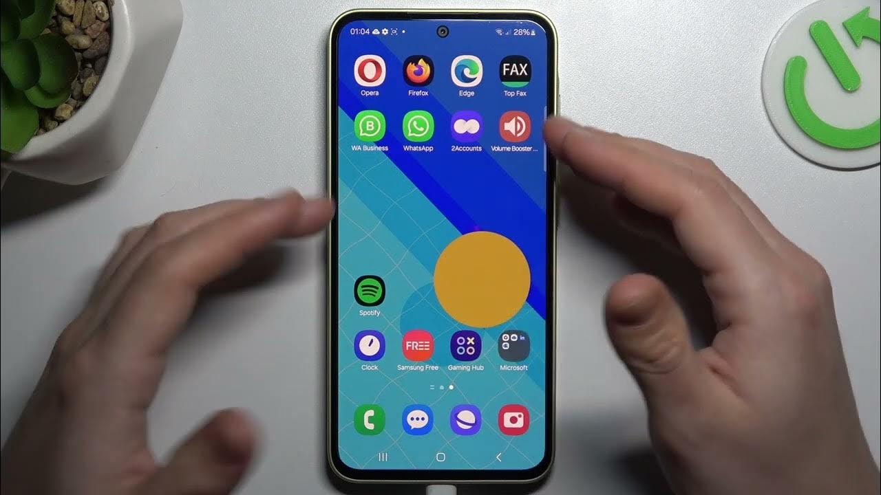 How to Automatically Add New Apps to Home Screen in Samsung Galaxy A35 - See New Apps ...