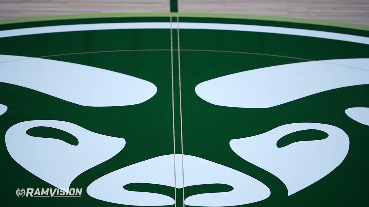 Colorado State Athletics: Moby Arena Court Reveal - YouTube