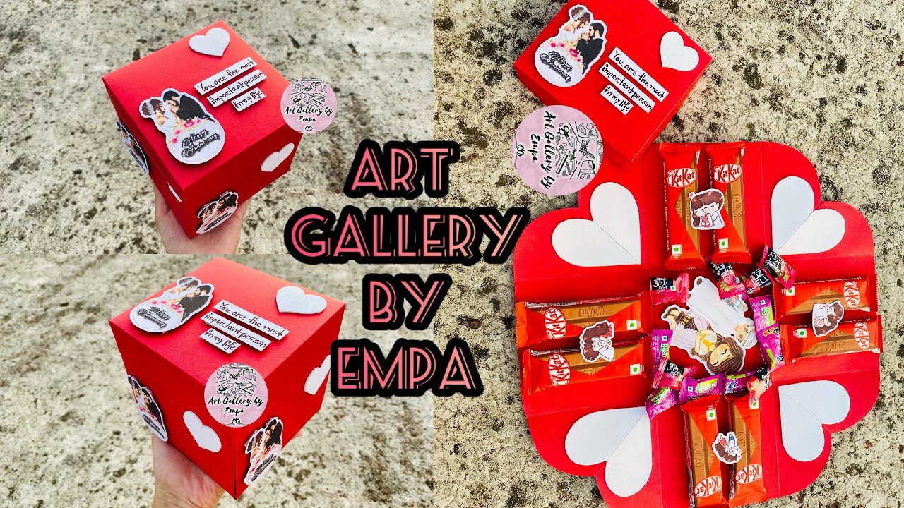 Explosion box ideas|Chocolate explosion boxes|birthday gift ideas|DIY ...