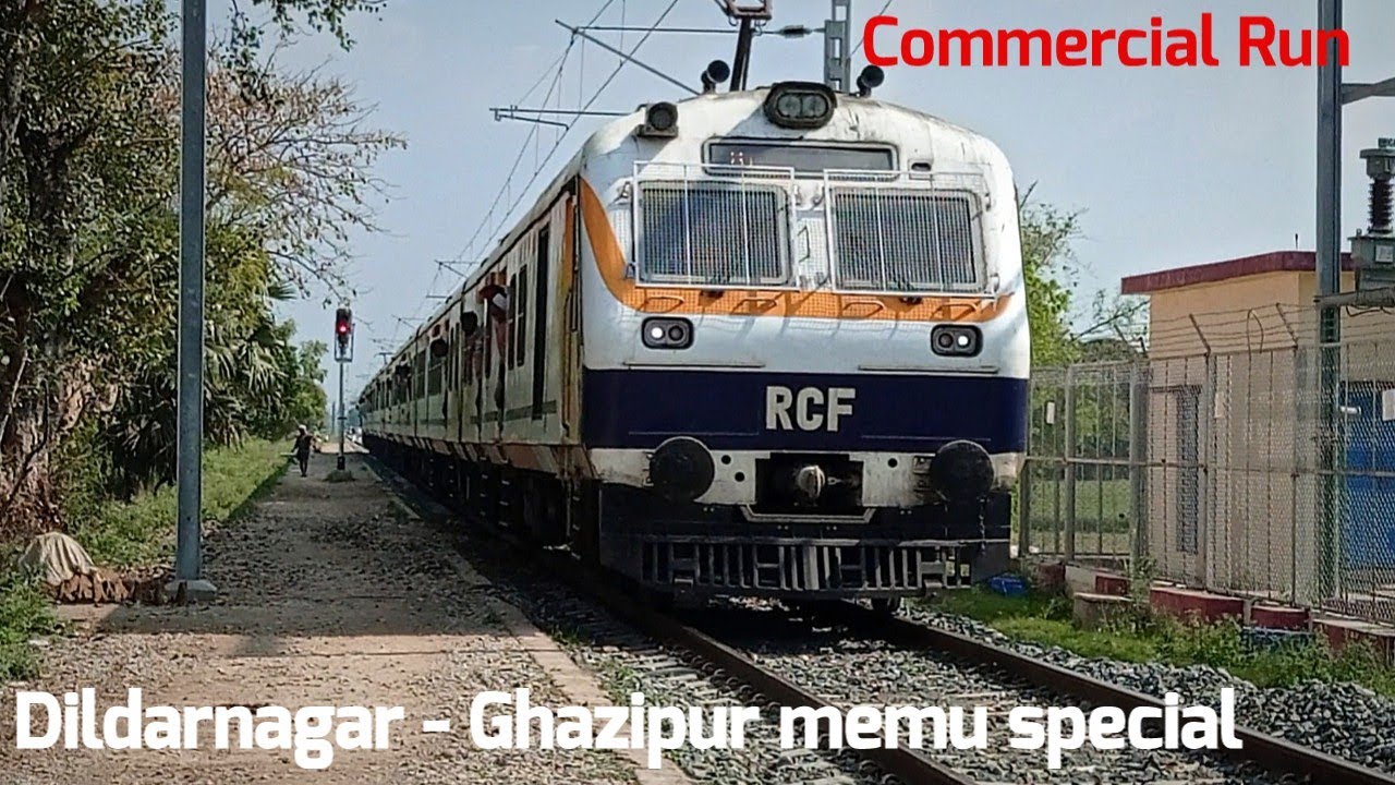 Dildarnagar Junction -Ghazipur junction Memu Special at sonaval ...