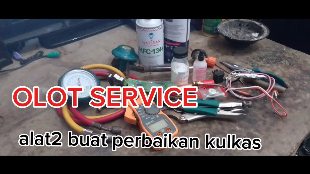 alat-alat perbaikan kulkas - YouTube