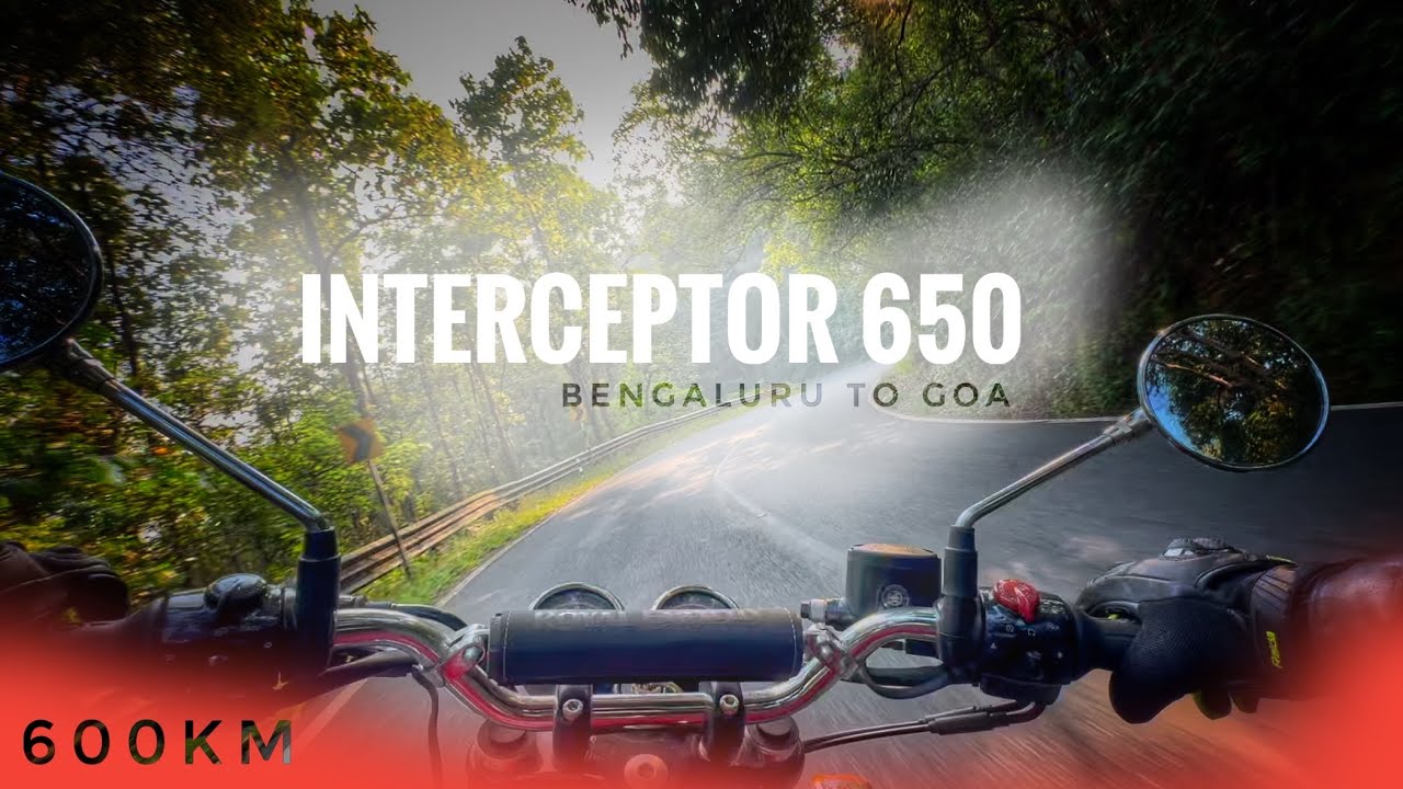 BENGALURU to GOA in 1 day | Interceptor 650 | Shot on iPhone 15 Pro Max ...