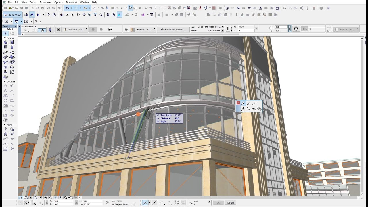 005 Columns - ArchiCAD Tutorial - YouTube