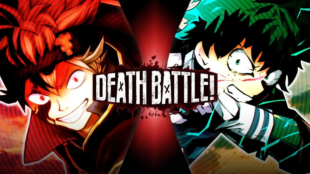 Fan Made Death Battle Trailer: Asta vs Deku (Black Clover vs My Hero ...