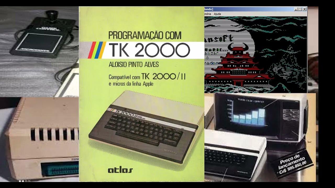 TK2000 Color Computer Emulado no pc - YouTube