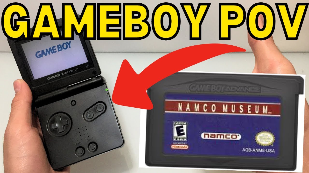 Namco Museum - Gameboy Advance SP! - YouTube