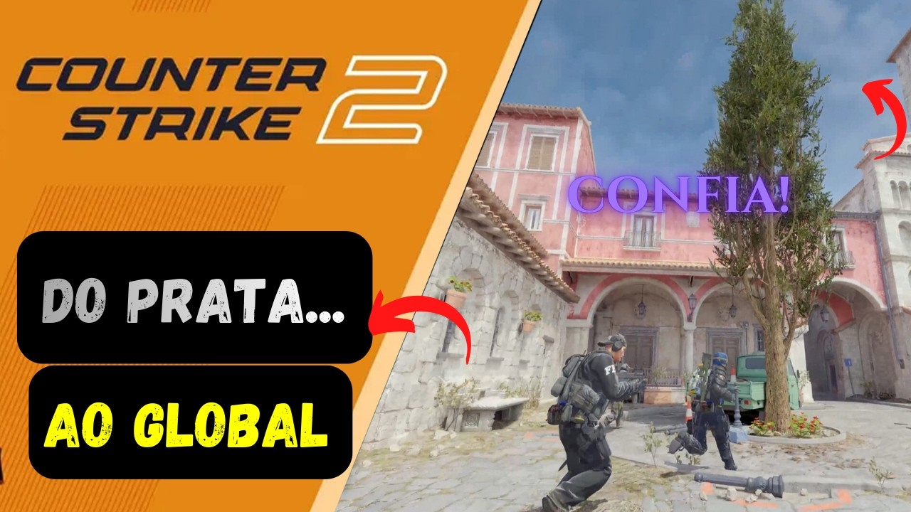 do PRATA ao GLOBAL CS2 #1 - Gameplay Fechada - YouTube