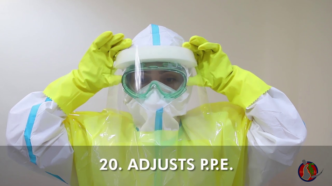 SPMC Anesthesia Enhanced PPE Donning and Doffing - YouTube