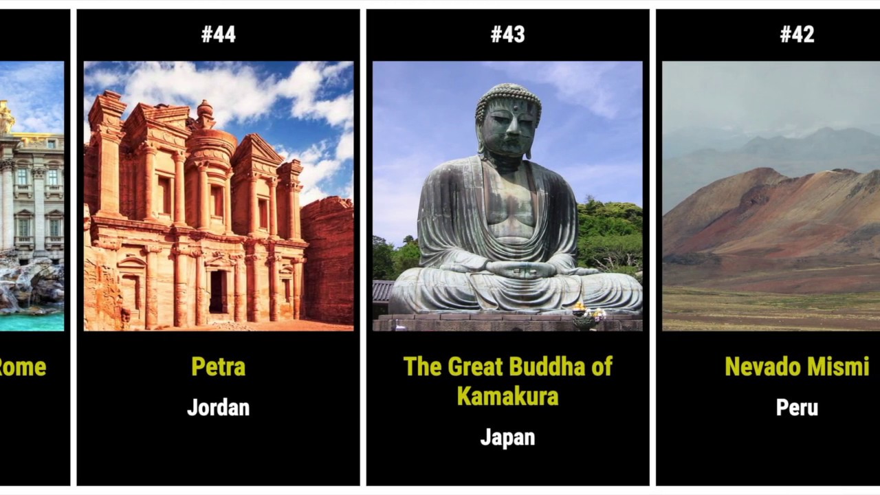 🗽 100 Most Famous Landmarks Around The World - YouTube