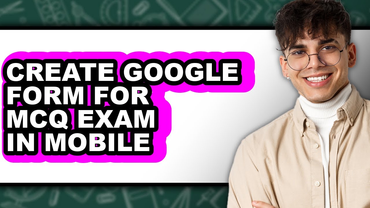 How to Create Google Form for Mcq Exam in Mobile - Step by Step - YouTube