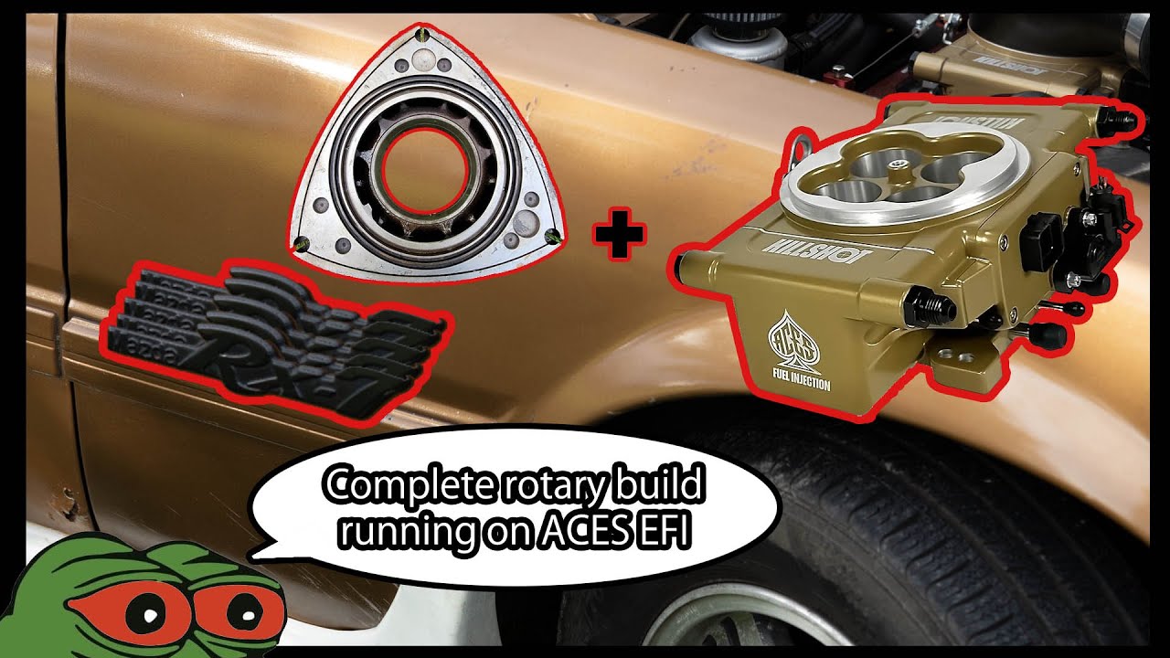 Aces EFI Killshot - Complete rx7 build - 12 months of progress - YouTube
