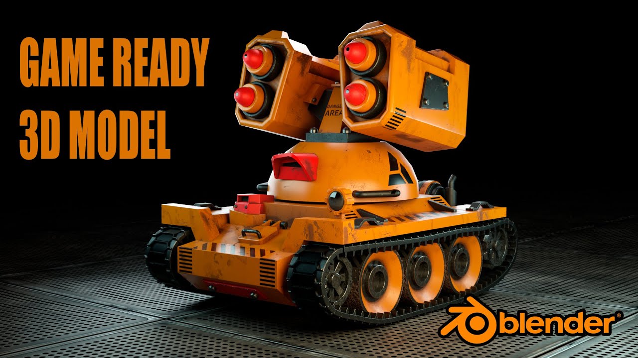Game ready 3D модель в Blender урок 6 - YouTube