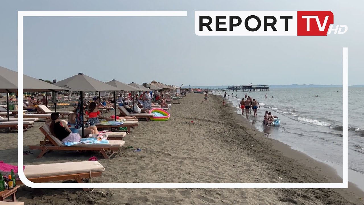 Plazhi i Talës në Lezhë gjithnjë e më i vizituar nga turistë! Pushuesit ...