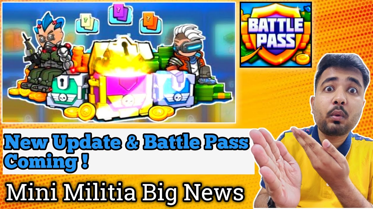 Battle Pass & New Update Coming in Mini Militia ! - YouTube