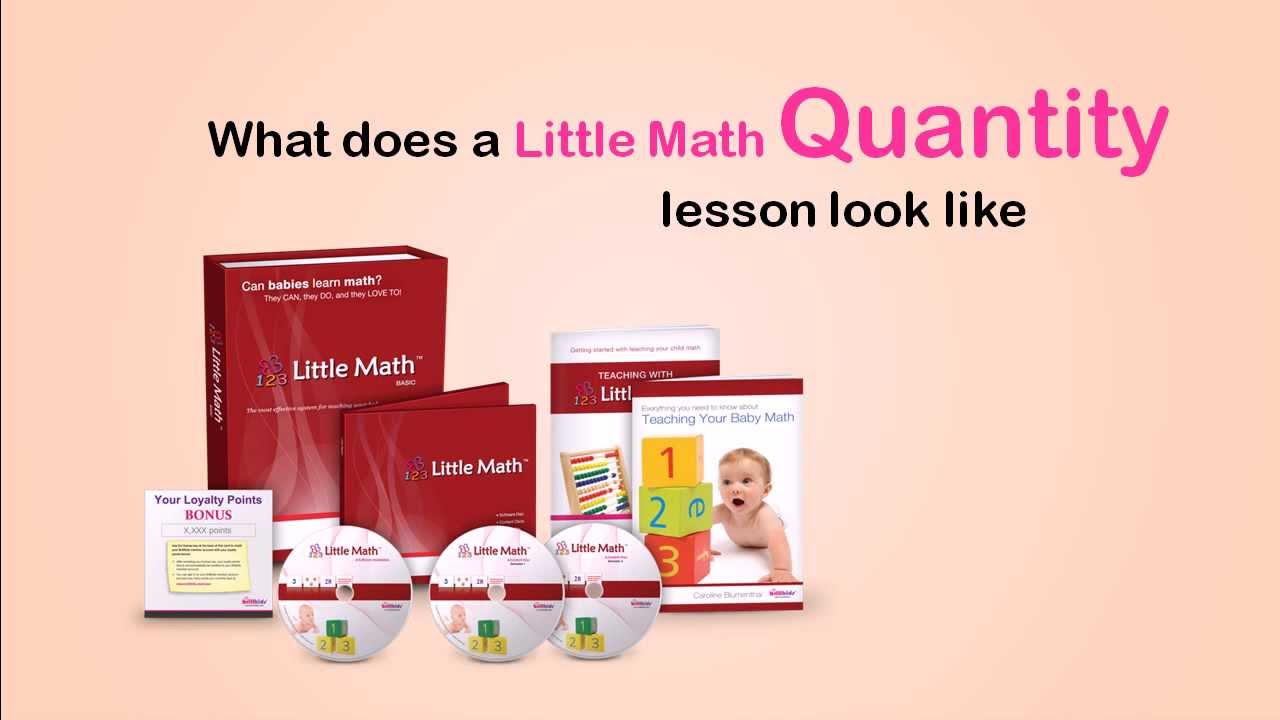 Little Math - Sample Quantity Lesson - YouTube