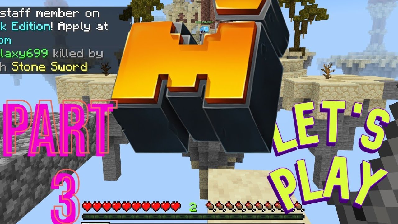 Minecraft bedrock skywars mineplex part 3 - YouTube
