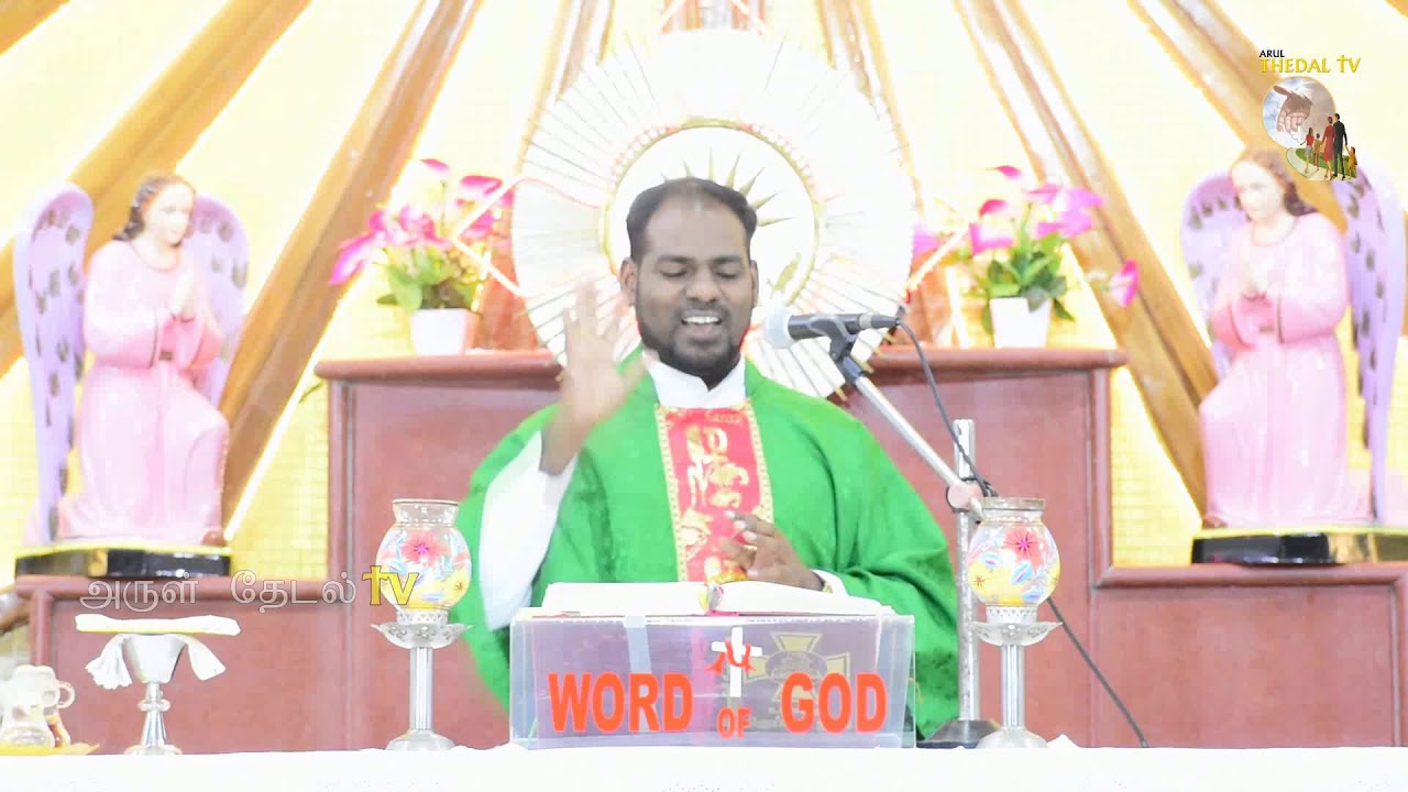 08.06.2020| Tamil Catholic Mass Today | இன்றைய திருப்பலி & மறையுரை | Fr ...