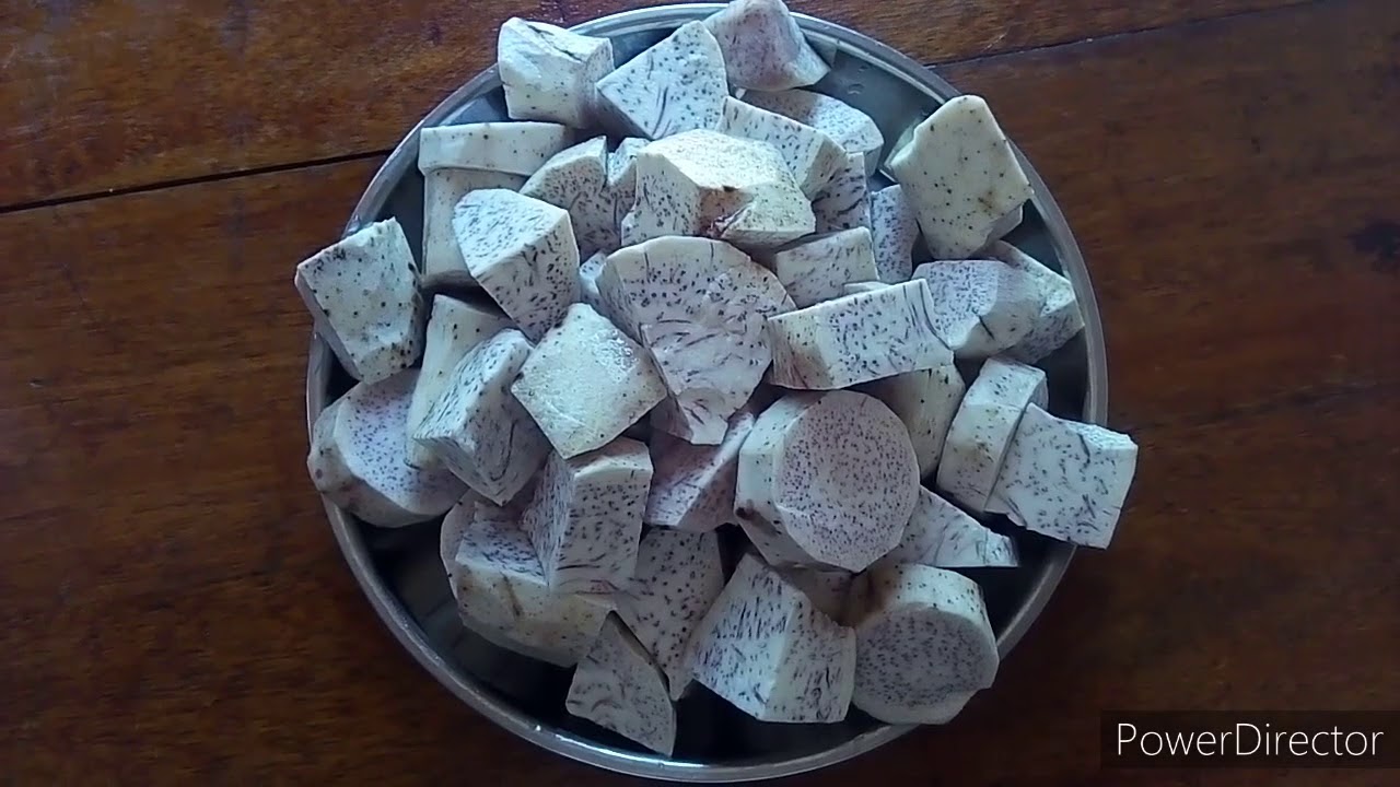 cook with me arrow roots( nduma) village things - YouTube