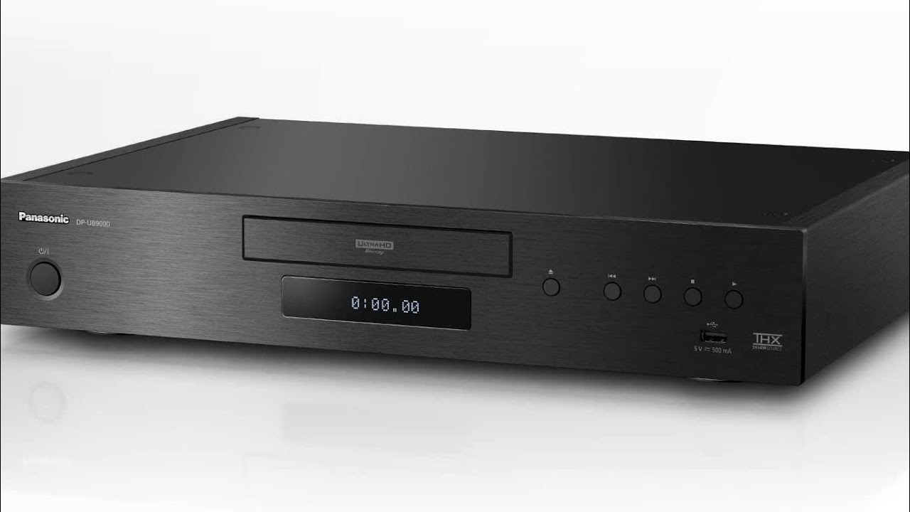 Panasonic DVD player DP-UB9000P1K. 4K Ultra HD Blu-ray Player with ...