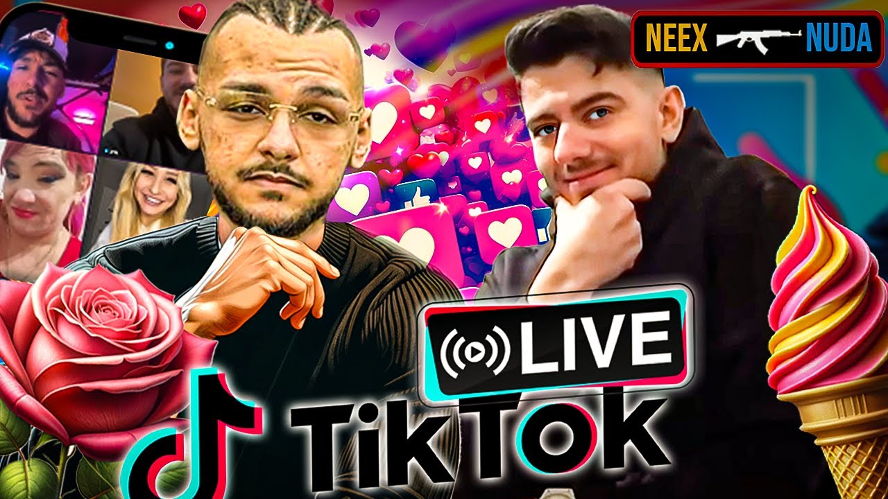 NEEX&MERGHANI LIVE NA TIKTOK, INTRYGI Z TUSZOLEM - YouTube