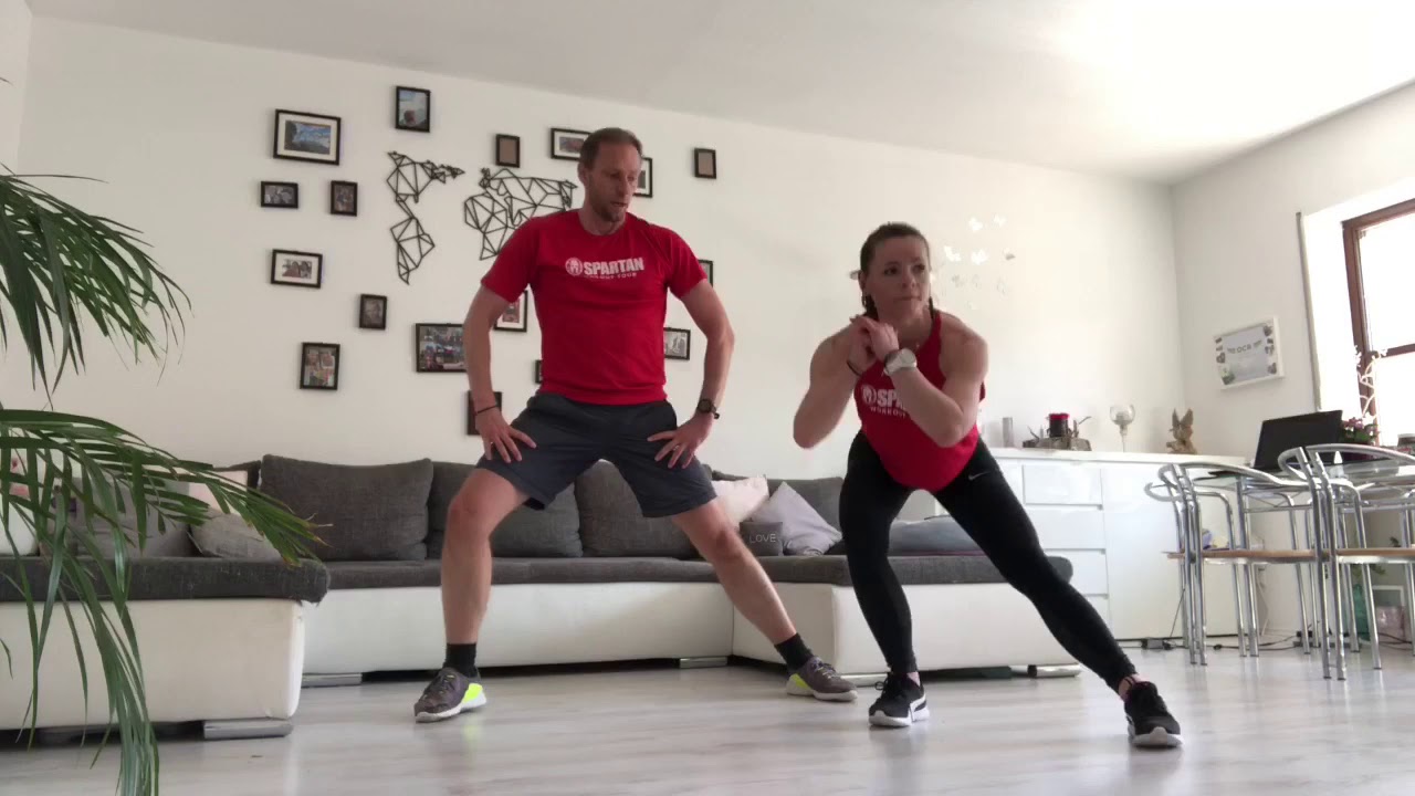 Spartan Workout - Burpee Pyramide - YouTube