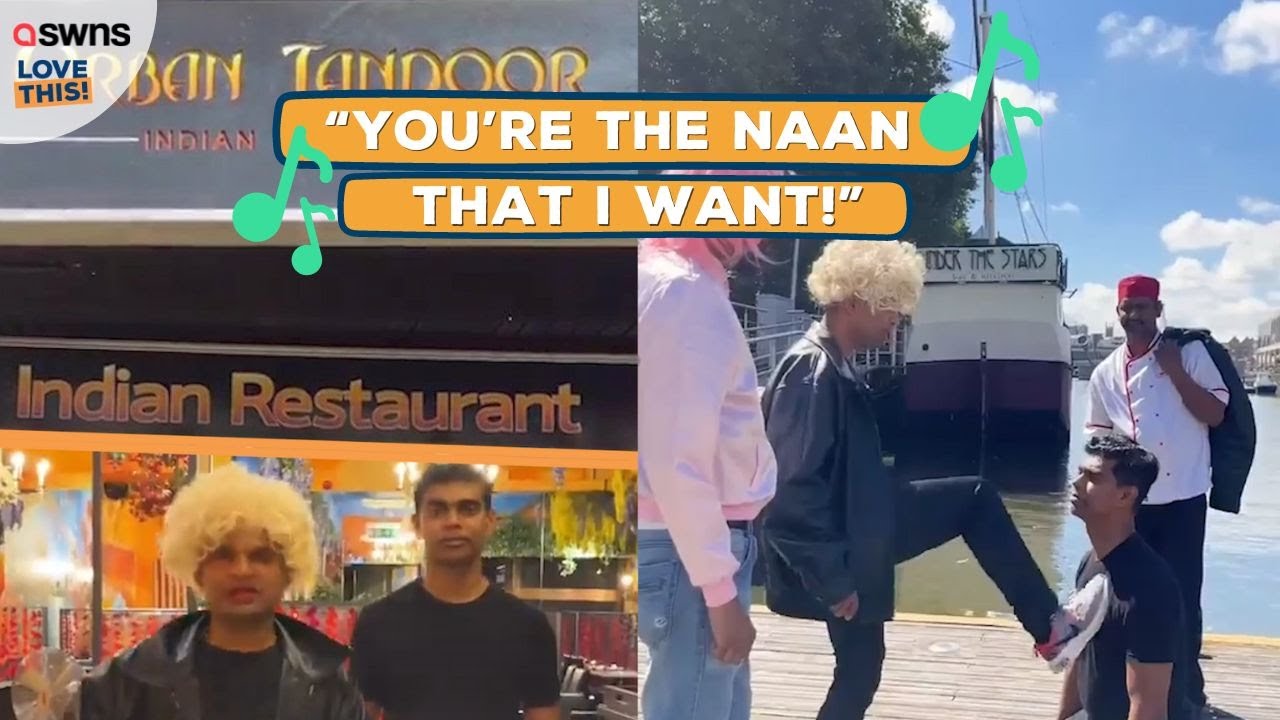 Hilarious Indian Restaurant Staff Sing Parody Version of a Grease ...