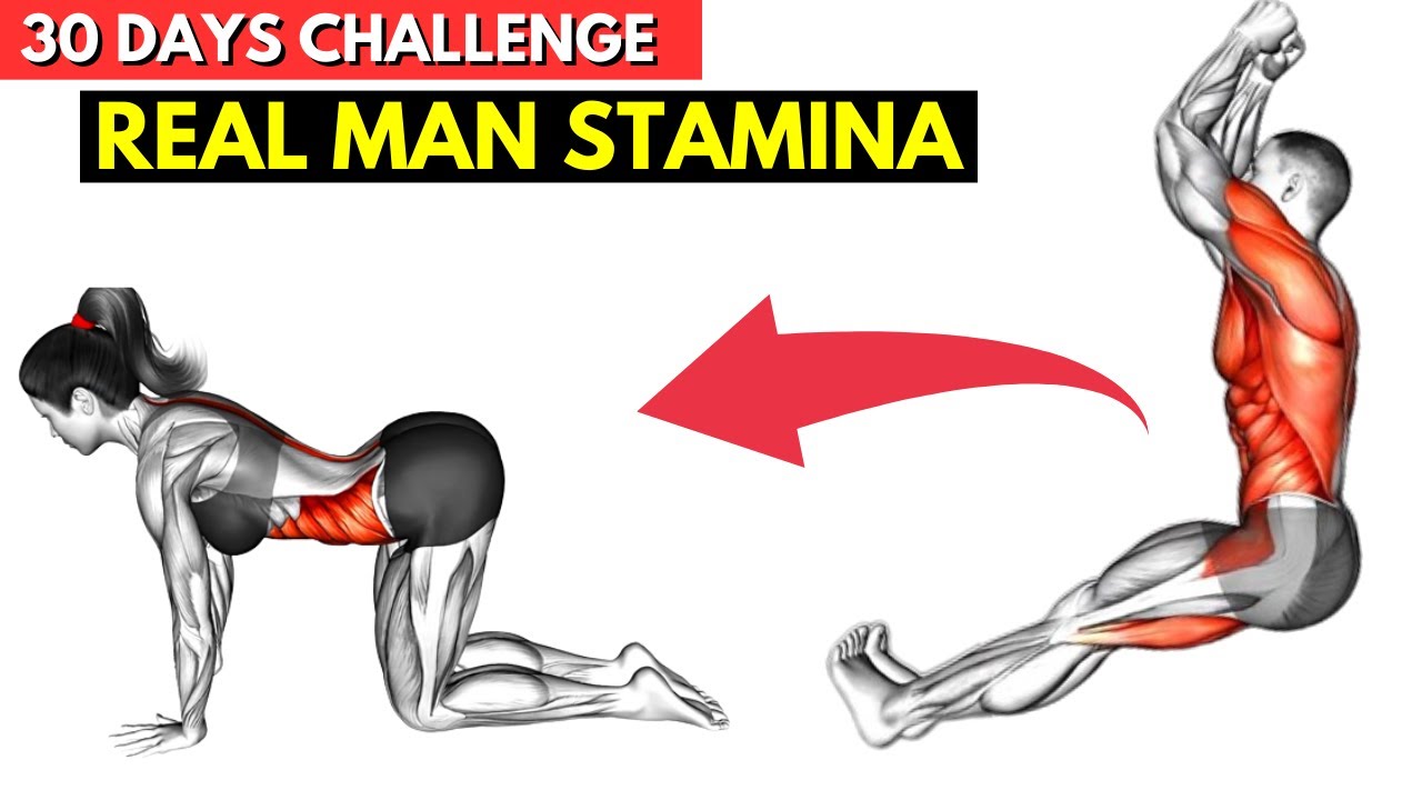 8 Minute Stamina Exercise Challenge for You - YouTube